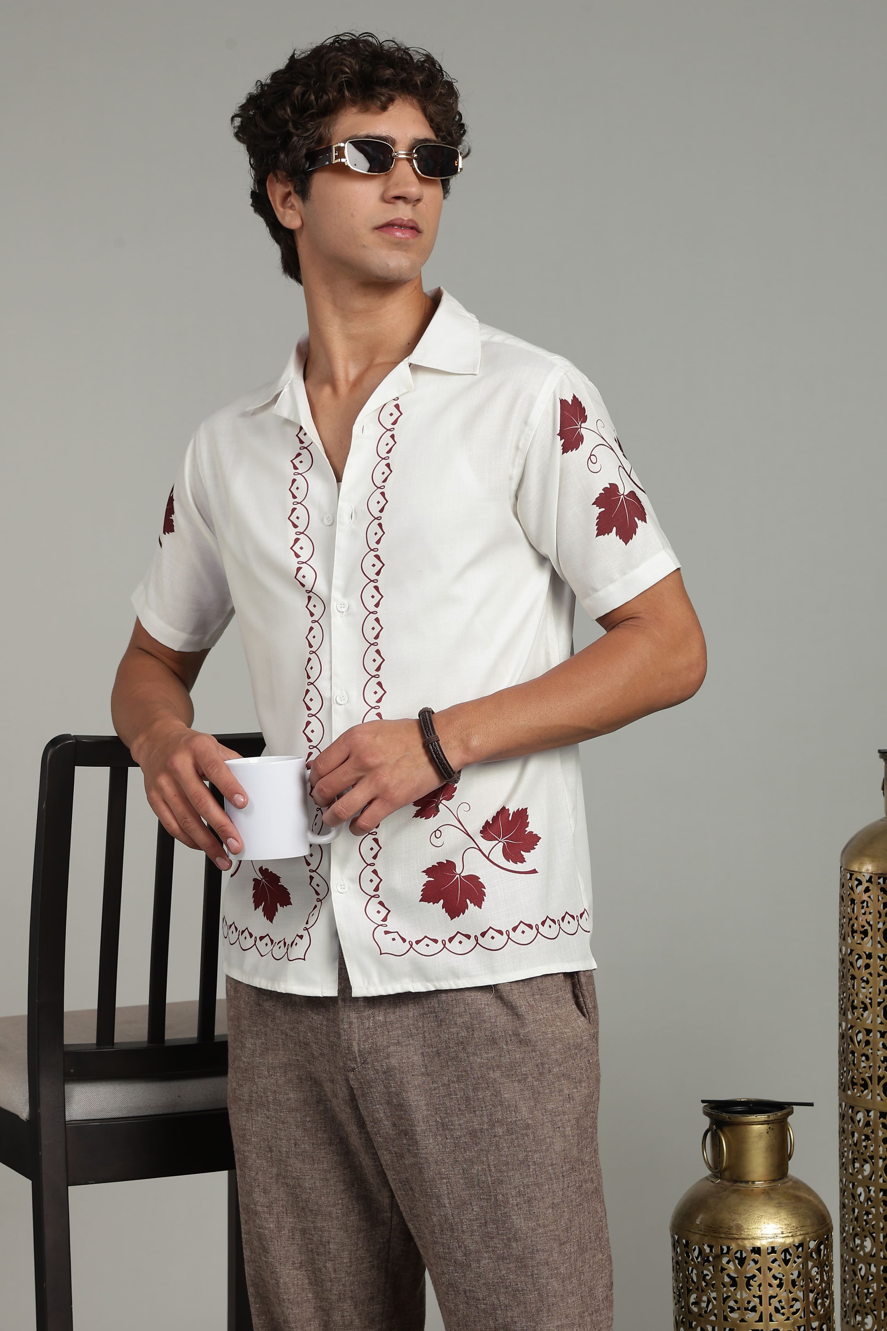 Designer Panel Print Shirts - Exclusive Crafted Collection | Dymora